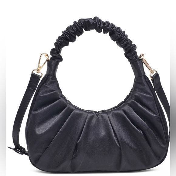Urban Expressions | Bags | Urban Expressions Stormi Ruched Satin ...